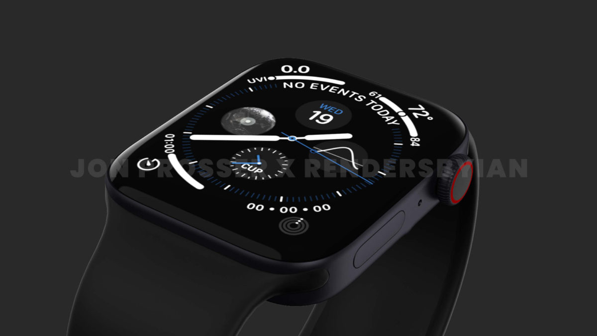 Apple Watch Series 7 錶面屏幕再加大 - PCM