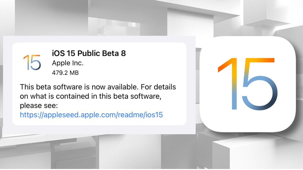 iOS 15 beta 8 釋出 - PCM