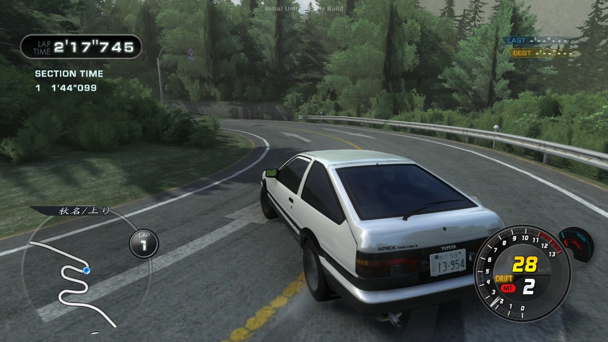 手感激似街機 《頭文字 D 》同人遊戲 《 Initial Unity 》免費下載 - PCM