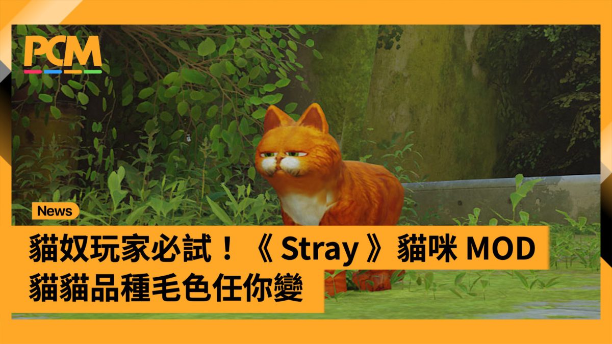 貓奴玩家必試！《 Stray 》貓咪 MOD 貓貓品種毛色任你變 - PCM