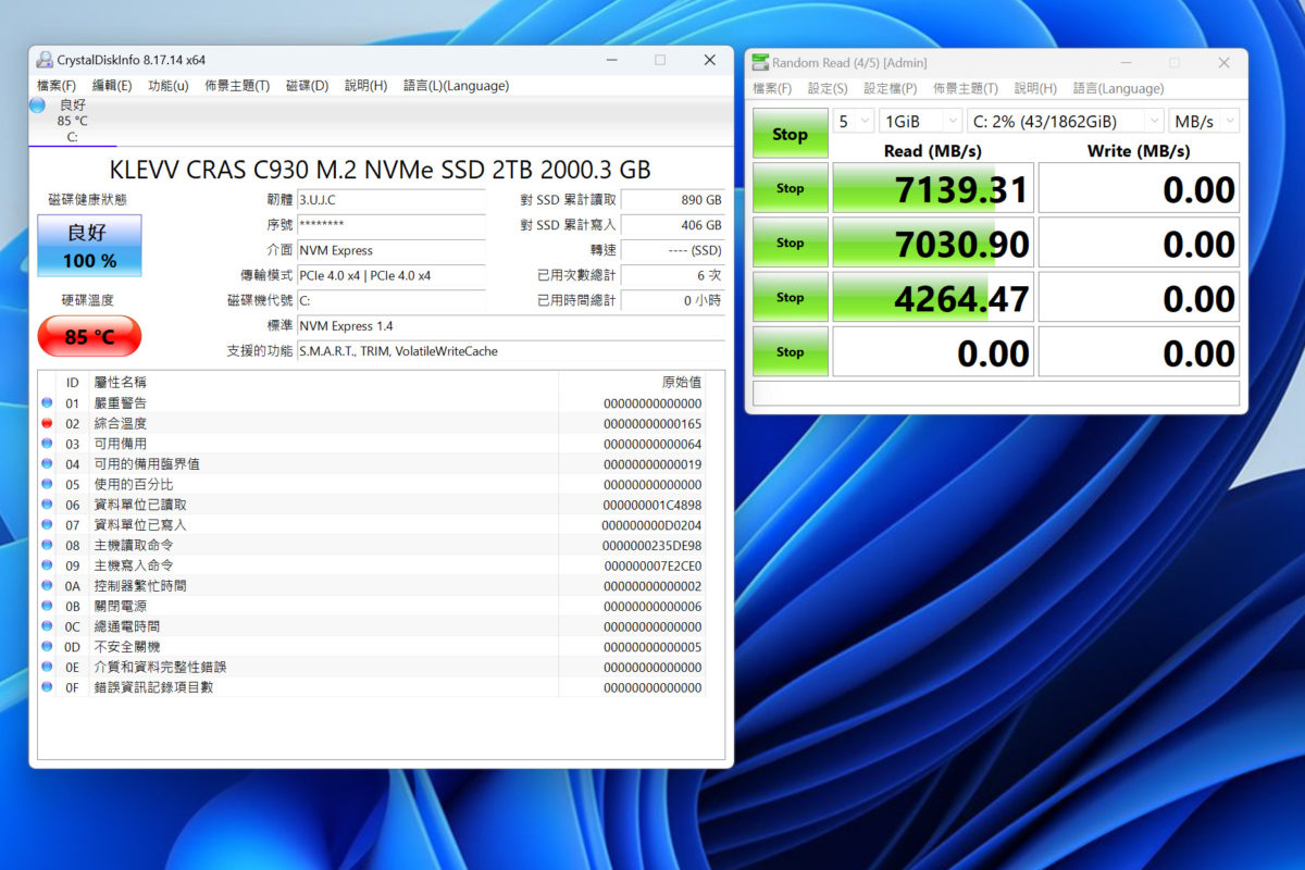 M.2 Gen4x4 新選擇 KLEVV CRAS C930 - PCM