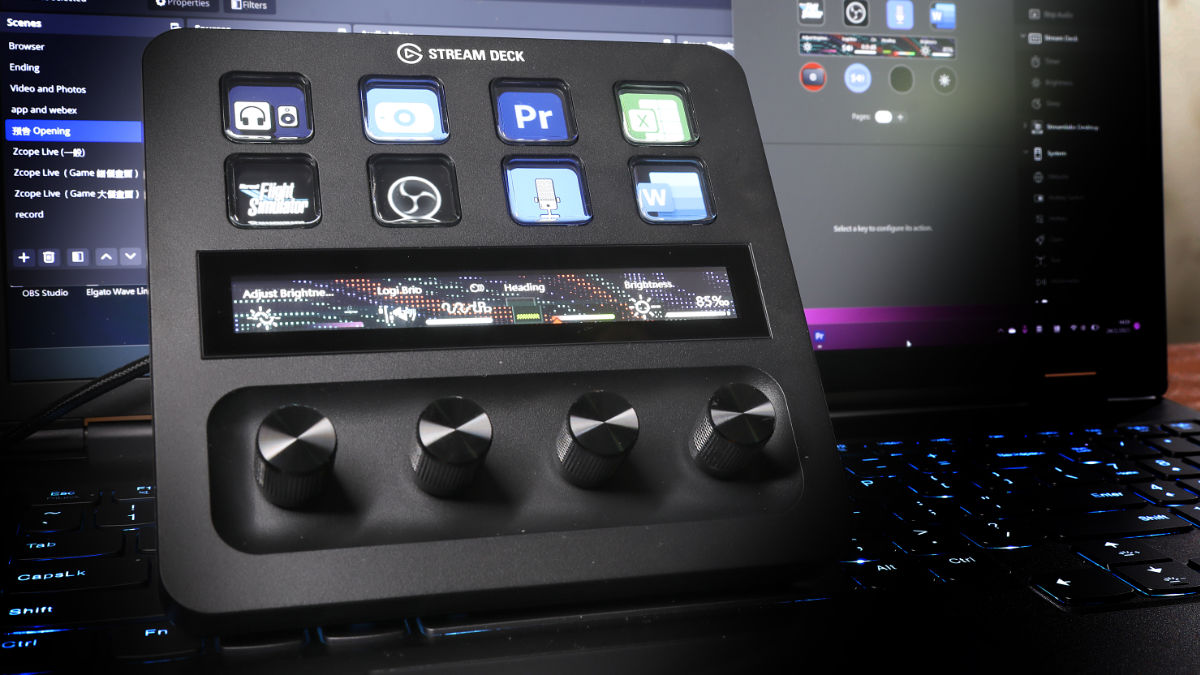 點止直播控制台咁簡單 電腦萬用刀 Stream Deck+ - PCM
