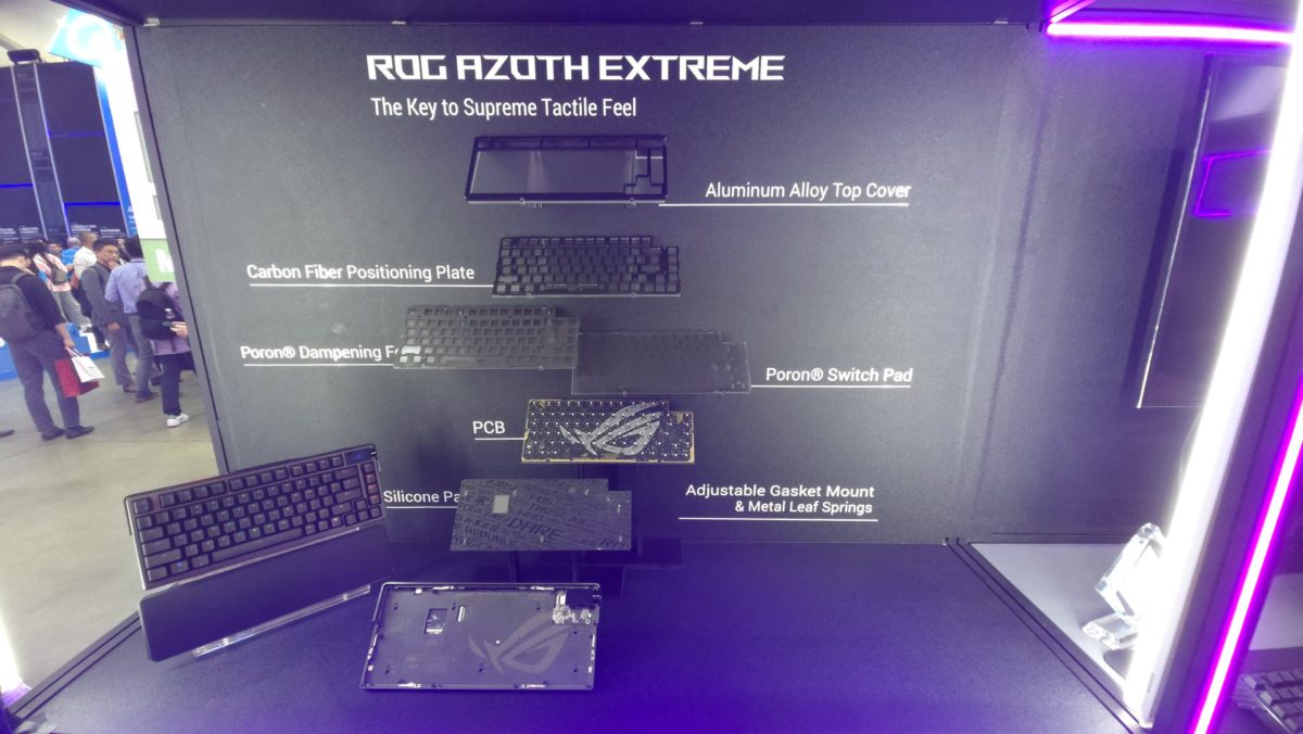 ROG Extreme 新品鍵盤滑鼠 暑假陸續上市 - PCM