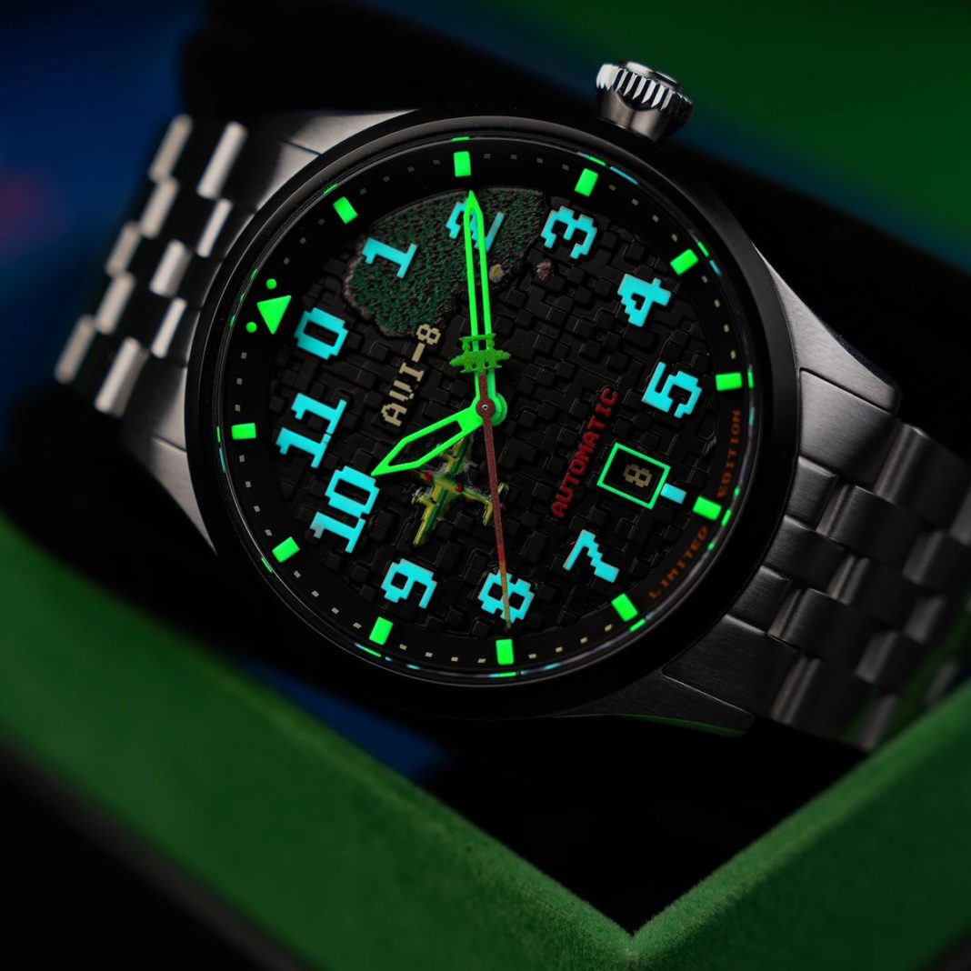 英腕錶品牌聯乘 Capcom 經典射擊遊戲《1942》戴上手 - PCM