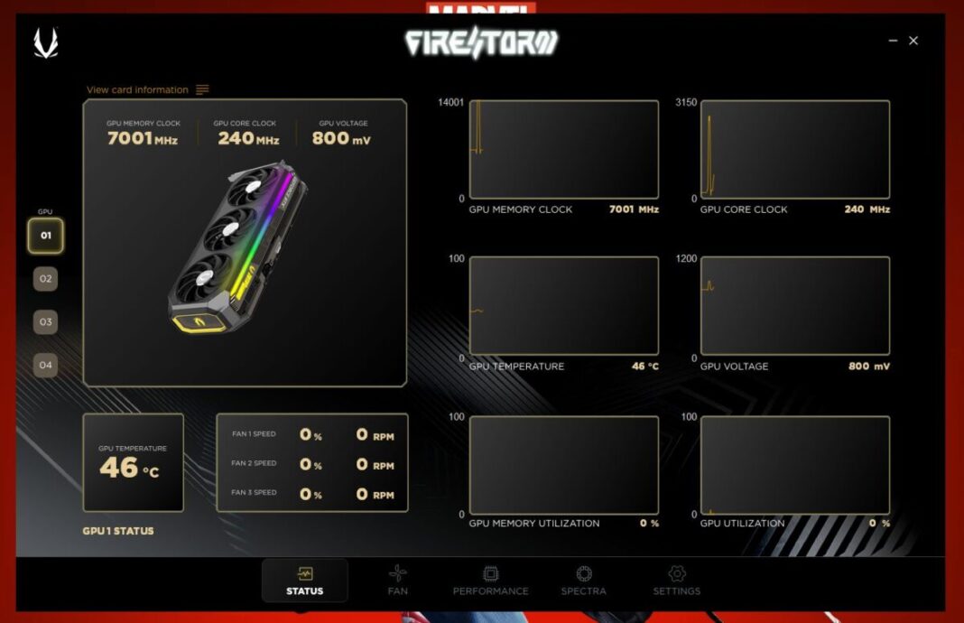 無限之鏡製 ZOTAC GAMING GeForce RTX 5070 Ti AMP Extreme INFINITY - PCM