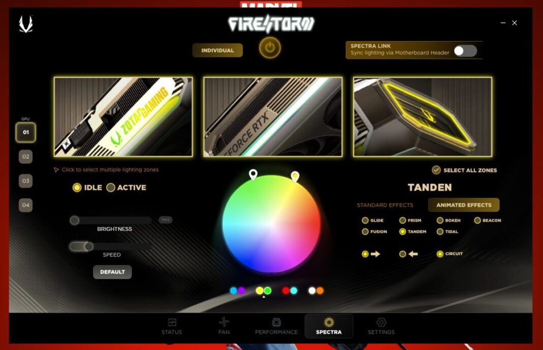 無限之鏡製 ZOTAC GAMING GeForce RTX 5070 Ti AMP Extreme INFINITY - PCM