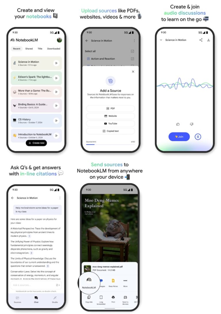 《NotebookLM》app 版展開預先登記 香港主攻企業用途 - PCM