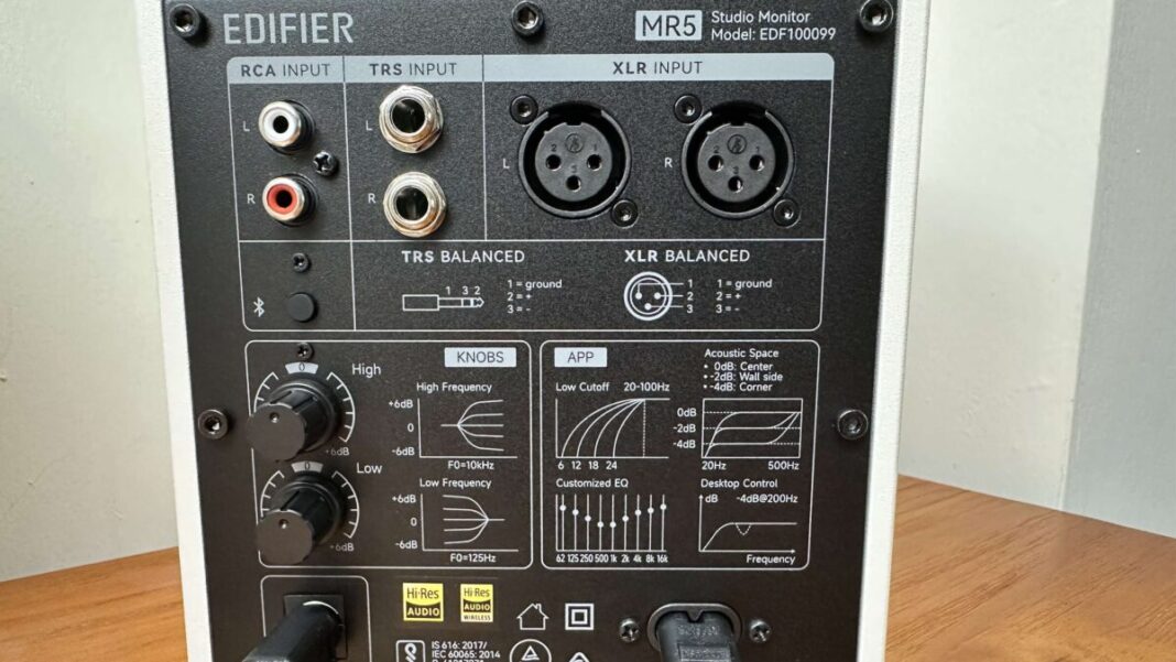 110W 輸出．支援 Hi-Res Audio Wireless 性價比之王 Edifier MR5 監聽喇叭 - PCM