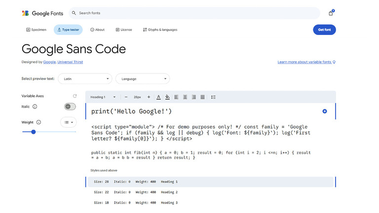 難以分辨「 i、I、l、 1」？Google Sans Code 字型免費下載 - PCM