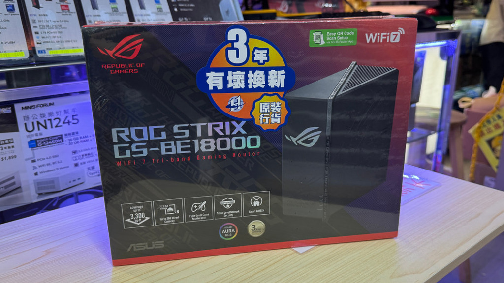 【場料】取巧 20G ASUS 極多 Port 三頻 Wi-Fi 7 路由器 - PCM