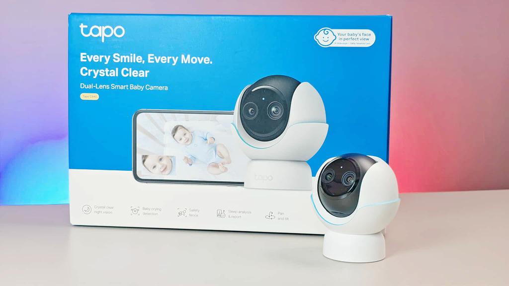 香港首部雙鏡頭的 Baby Cam - TP-Link Tapo C840 雙目轉動式 AI 智能嬰兒攝影機 - PCM
