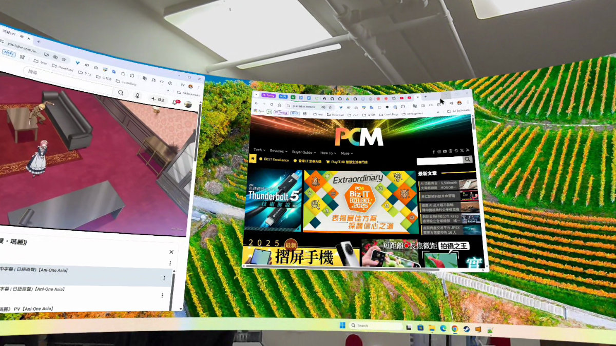 Quest 3/3s 無線連接 Windows Mixed Reality Link 150 吋超闊巨屏體驗 - PCM
