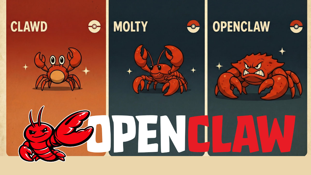 Clawdbot 又改名 ?! Moltbot 再改名 OpenClaw - PCM