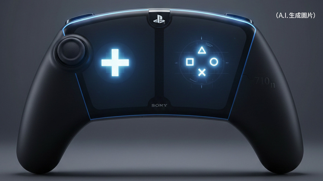 Sony 公開 PS6 遊戲手掣新專利 沒有實體按鍵的全觸控手掣 - PCM